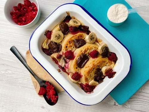 Salted Caramel and Banana Protein Crumpets | PureGym