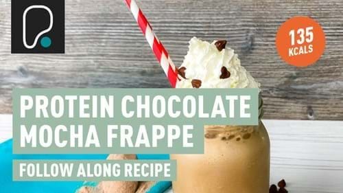 High Protein Chocolate Mocha Frappe Recipe | PureGym